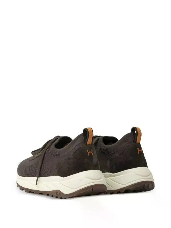 HENDERSON BARACCO Suede Panelled Sneakers