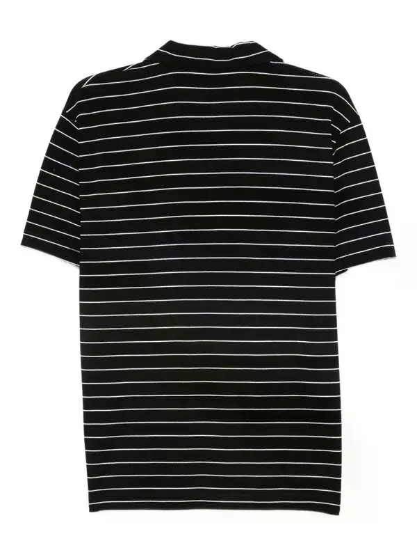 HOSIO Striped Polo Shirt