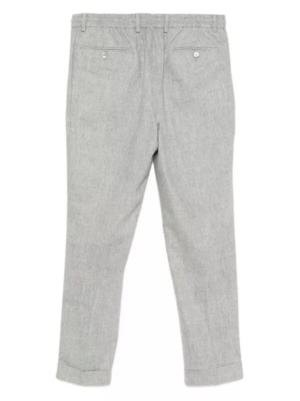 GRAN SASSO Drawstring-waist Trousers - Grey