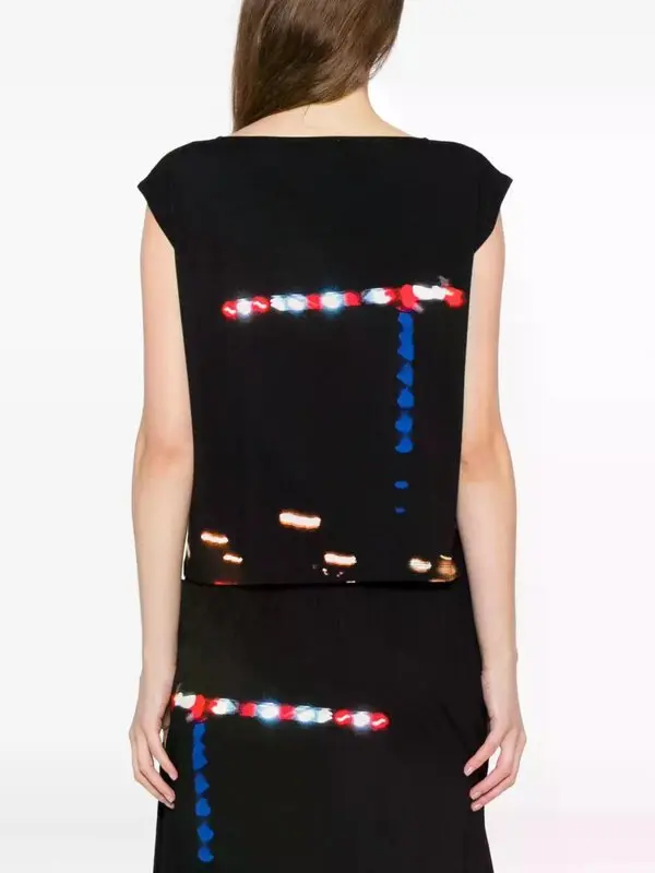 AGNES B. Printed Tank Top