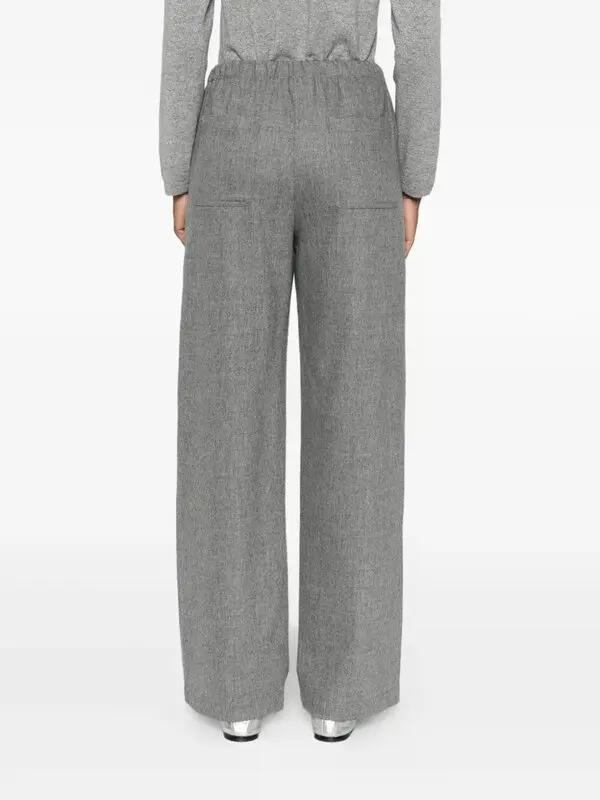 GRAN SASSO Drawstring-waist Trousers - Grey