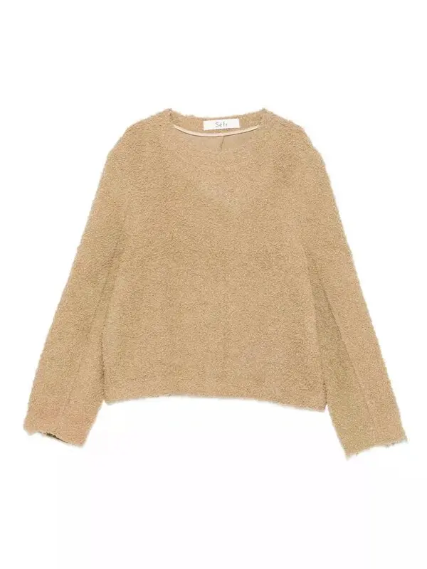 Séfr V-neck Textured Sweater