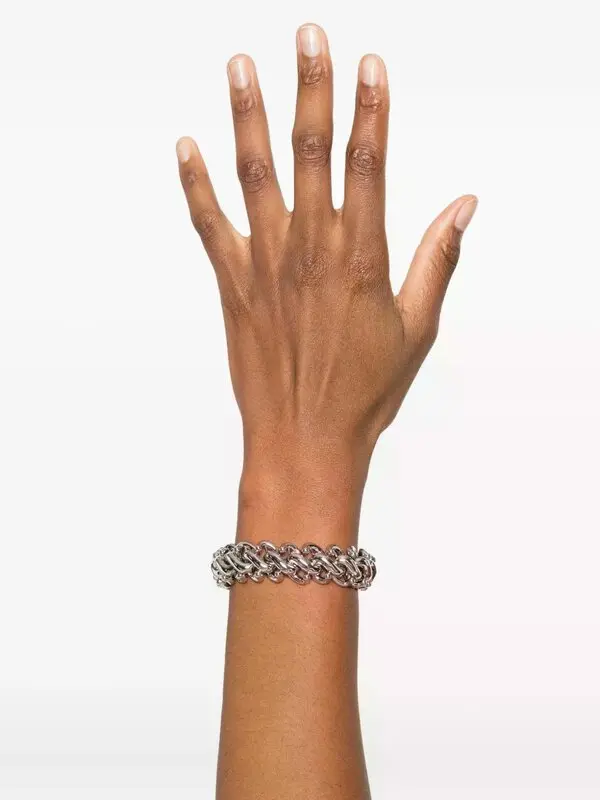 Eddie Borgo S Curve Link Bracelet - Silver
