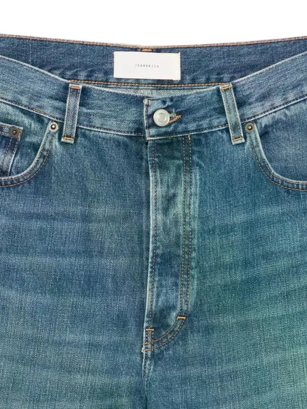 JEANERICA Straight Leg Five-pocket Jeans