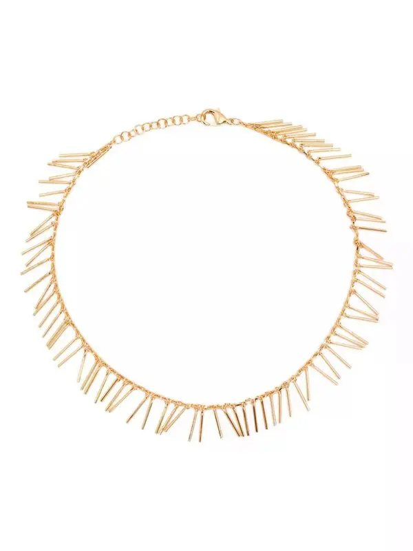 JIL SANDER Needle-detail Necklace - Gold