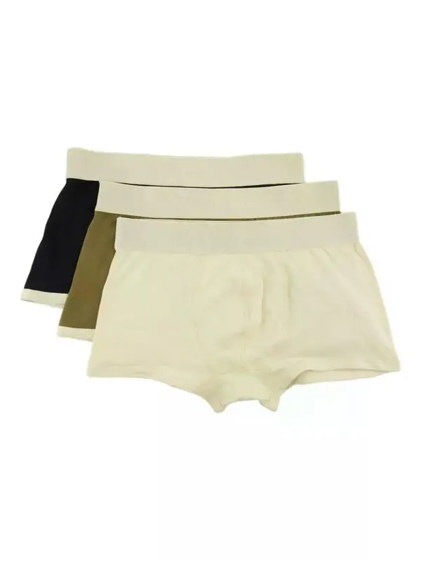 Ami Contrast-trim Boxers - Neutrals