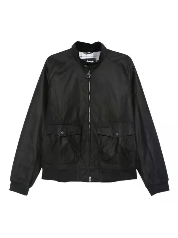 Barbour Zip-up Bomber Jacket - Blue