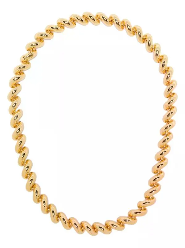 Eddie Borgo Rope Necklace - Gold