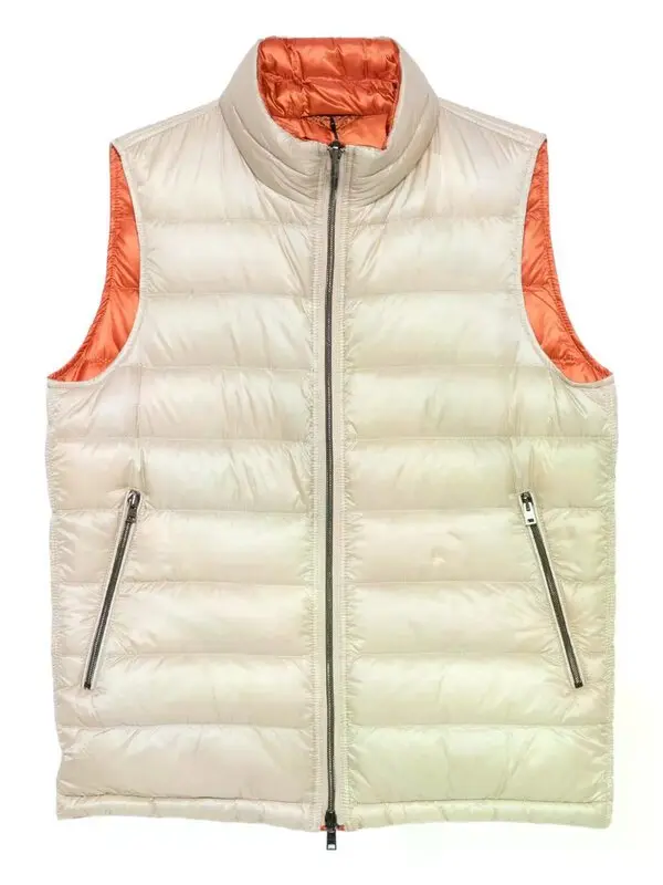Herno Quilted Gilet - Neutrals