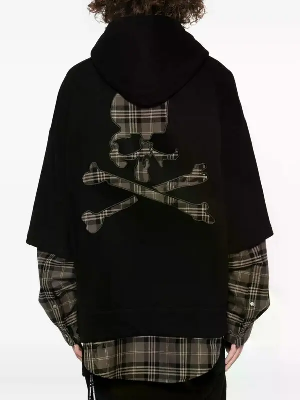 MASTERMIND WORLD Graphic-embroidered Hoodie