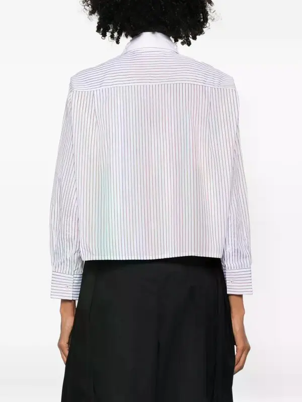 CORDERA Striped Button-down Shirt