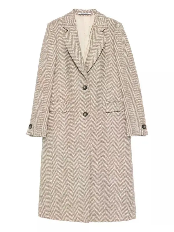 Tagliatore Herringbone Coat