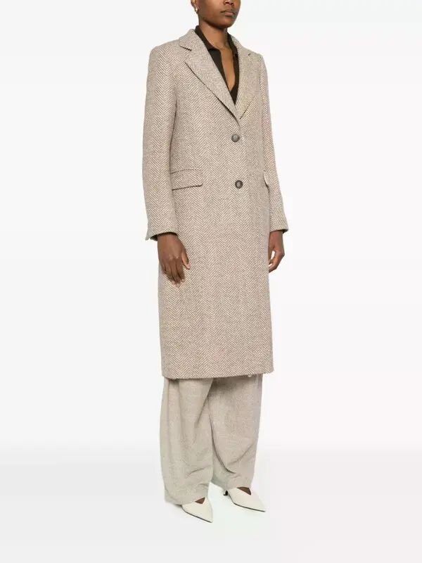 Tagliatore Herringbone Coat