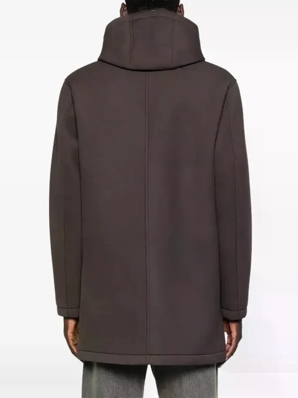 Herno Hooded Zip-up Coat