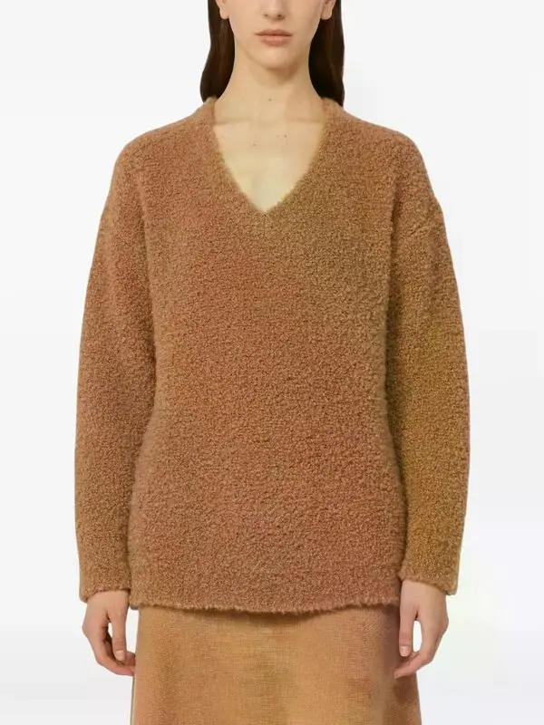Max Mara Pantera Sweater - Brown
