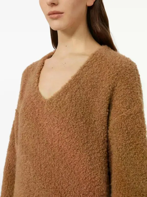 Max Mara Pantera Sweater - Brown