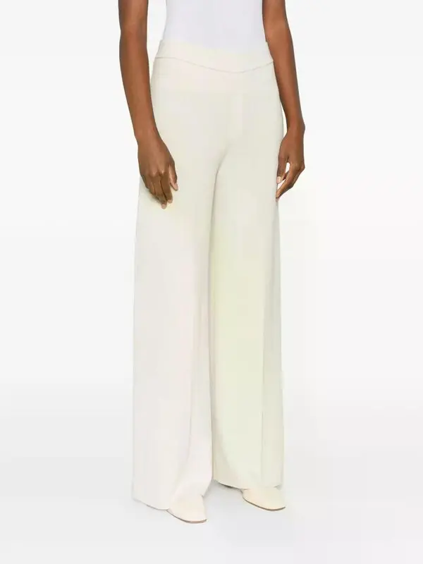 GRAN SASSO Wide-leg Trousers - Neutrals