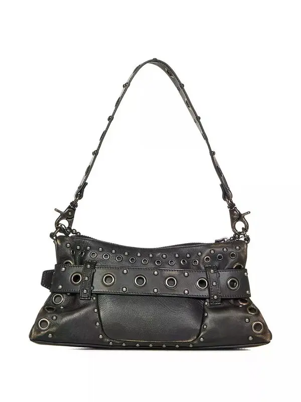 Dsquared2 Eyelet Studded Shoulder Bag