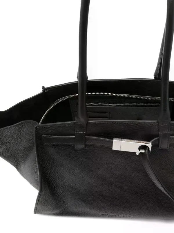 Benedetta Bruzziches Leather Tote Bag - Black