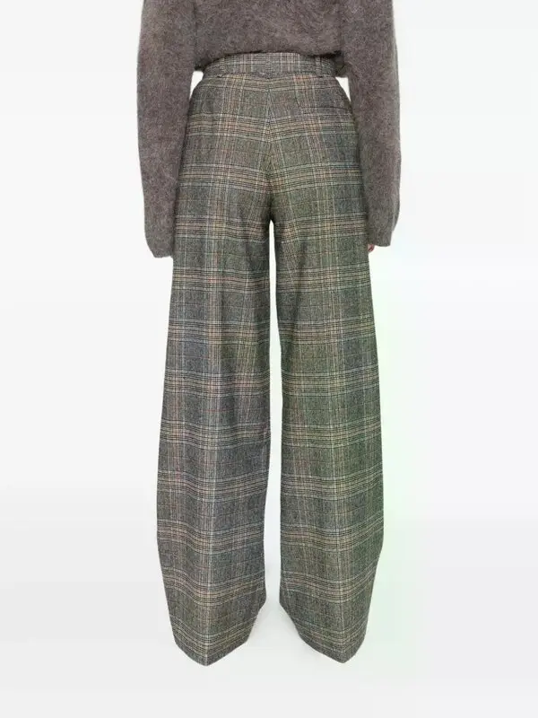 Pinko Plaid Trousers