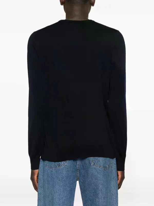 GIUUNO Crew-neck Sweater - Blue