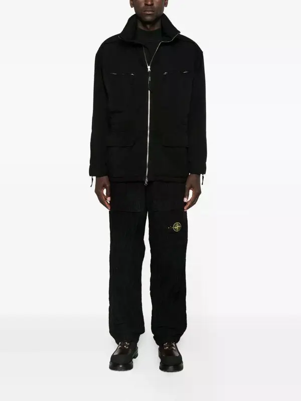 Aspesi Zip-up Jacket - Black