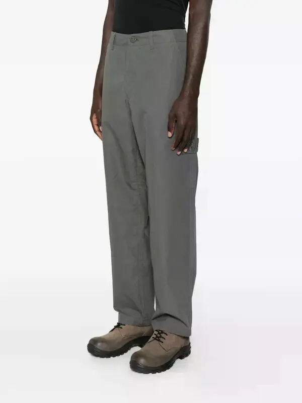 Stone Island Waterproof Cotton Trousers - Grey
