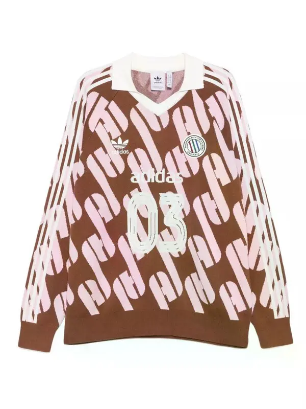 Adidas Adicolor Blokecore Jumper - Brown