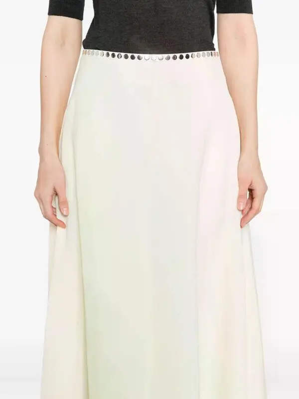 JIL SANDER Buttoned-waist Skirt - Neutrals