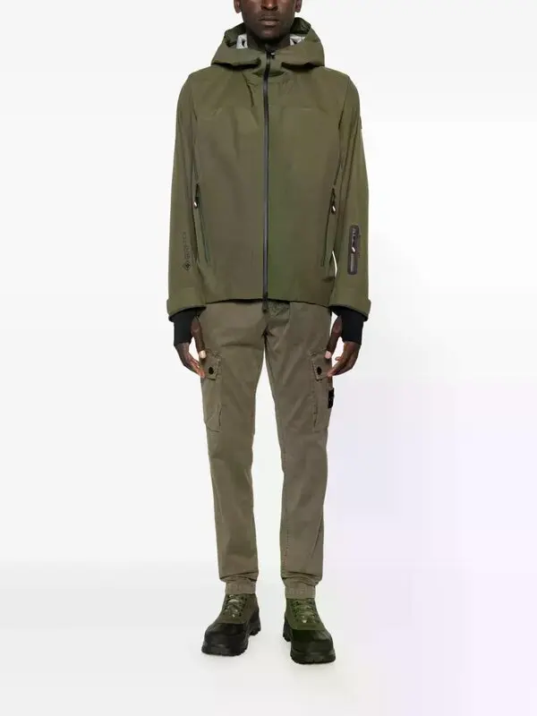 Moncler Hinterburgs Hooded Ski Jacket - Green