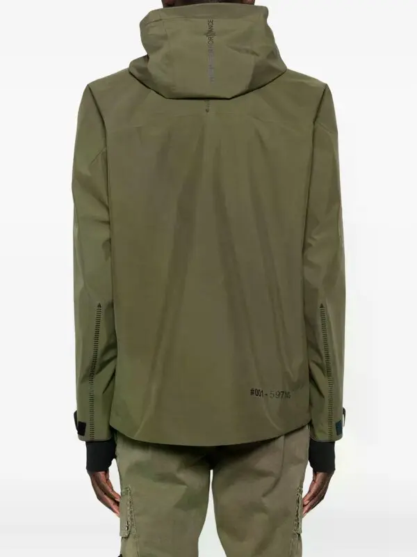 Moncler Hinterburgs Hooded Ski Jacket - Green
