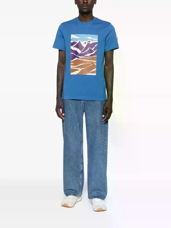 Moncler Graphic-print Short-sleeve T-shirt