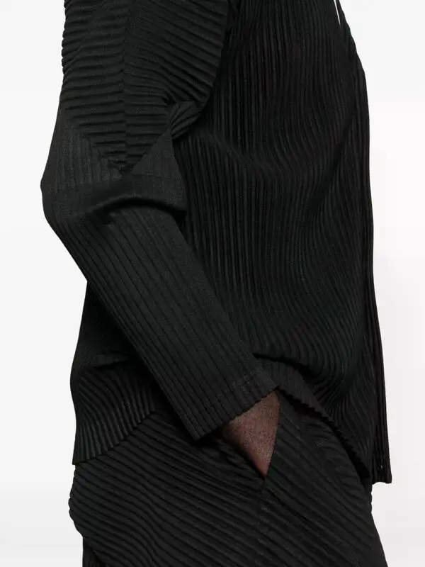 Issey Miyake Button-up Cardigan - Black