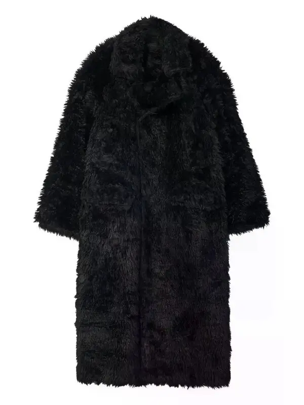 Camper Teddy-effect Faux-fur Coat