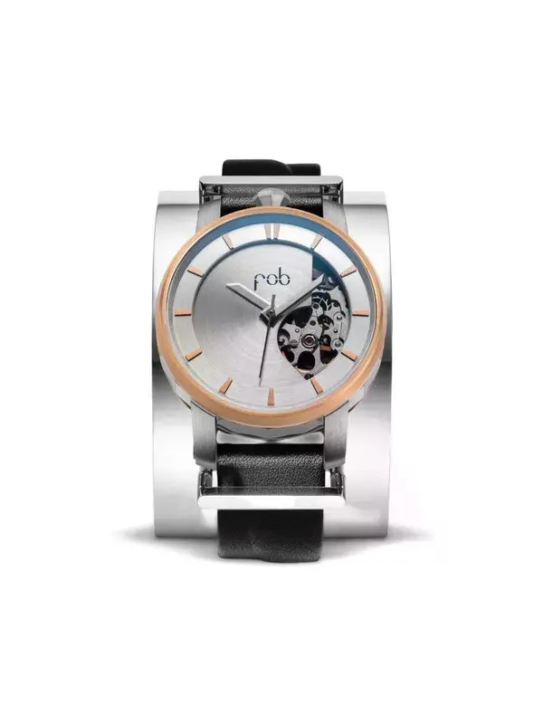 FOB PARIS Aura 36mm Watch - Silver