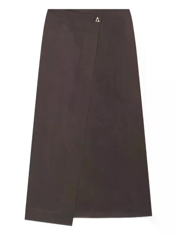 AERON Asymmetric Wrap Skirt