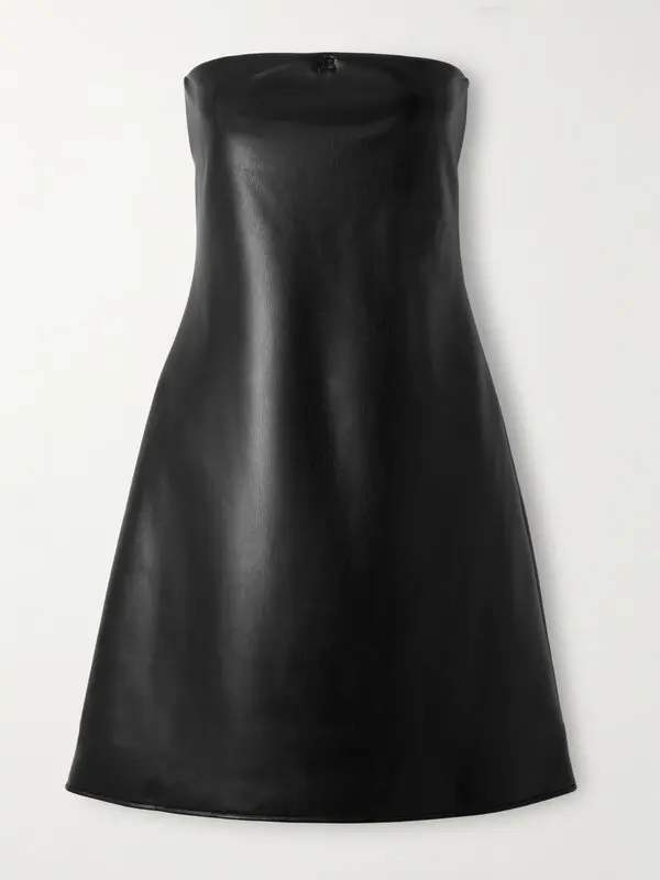 COURREGES Strapless Mini Dress