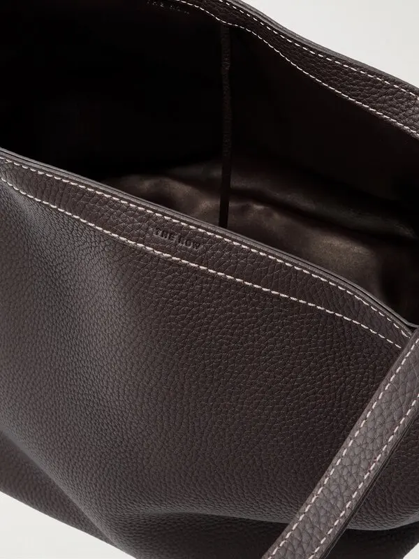THE ROW Park Small Textured-leather Tote