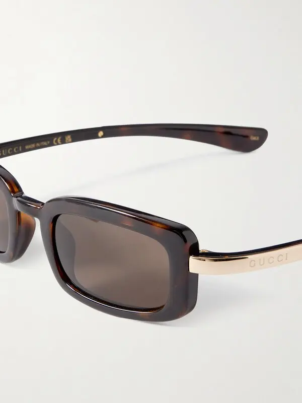 Gucci Rodeo Drive Rectangle Sunglasses