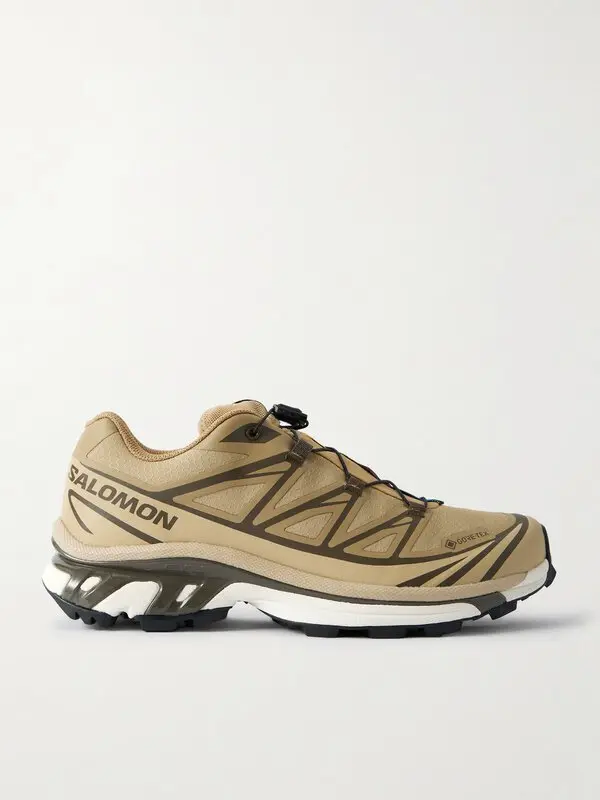 SALOMON Xt-6 Tpu-trimmed Gore-tex Mesh Sneakers
