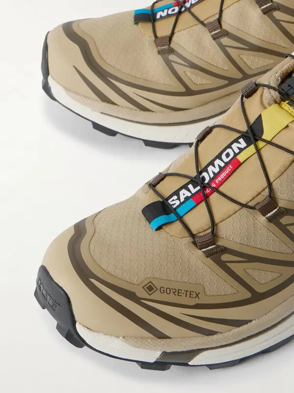 SALOMON Xt-6 Tpu-trimmed Gore-tex Mesh Sneakers