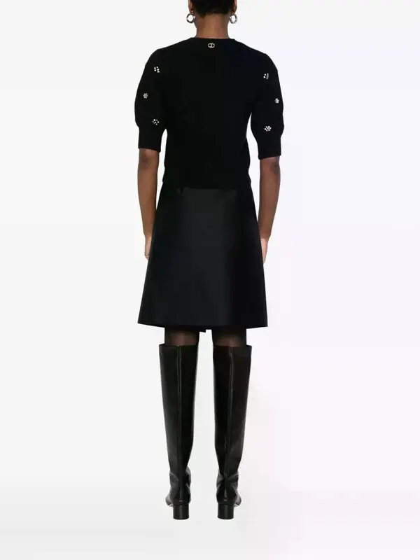TWINSET Crystal-embellished Sweater