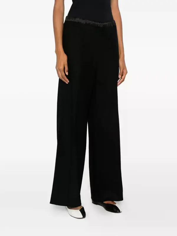 Vince Satin-trim Trousers