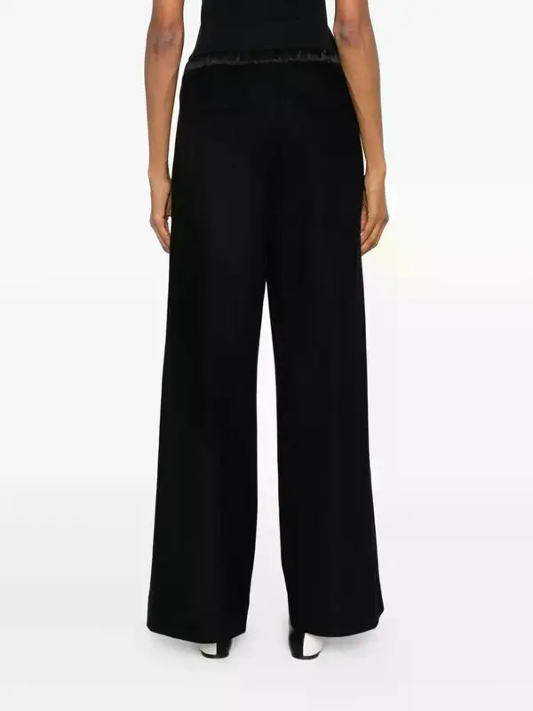 Vince Satin-trim Trousers