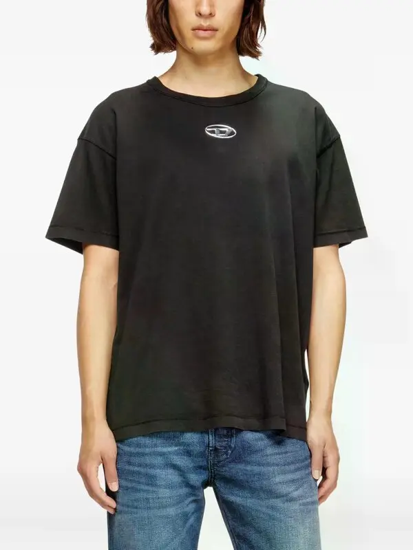 DIESEL® T-norm-lod Logo-detail T-shirt