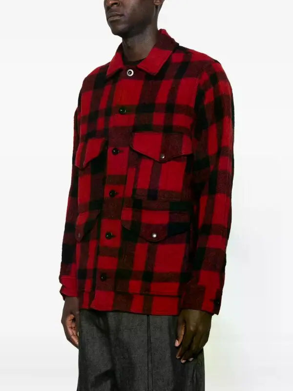 Junya Watanabe Check-print Shirt Jacket