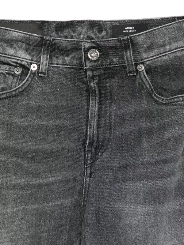 DONDUP Cotton-blend Wide Leg Jeans