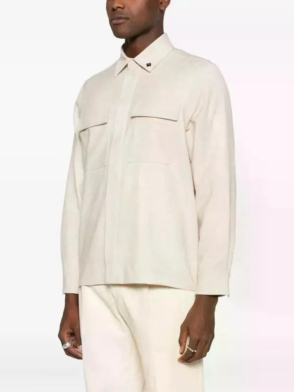 GRAN SASSO Flap-pocket Shirt