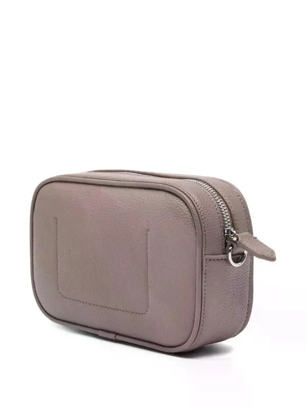 Emporio Armani Top Zip Shoulder Bag - Brown