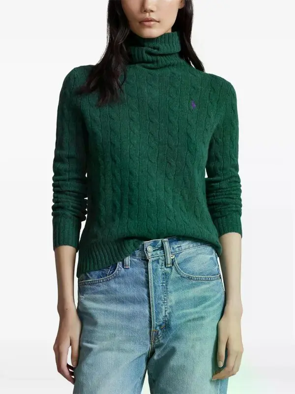 Polo Ralph Lauren Cable-knit Turtleneck Sweater